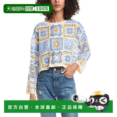 自营ANNA KAY Lace Shirt - blue 美国奥莱直发