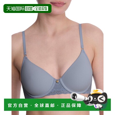 自营Natori Bliss Perfection Seamless T-Shirt Bra - blue 美国