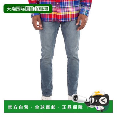 自营 Polo Ralph Lauren Eldridge紧身牛仔裤-蓝色 美国奥莱直发