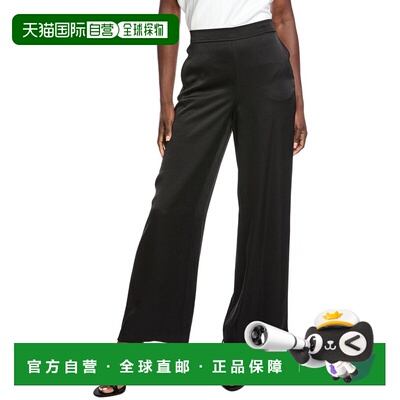 自营Kenneth Cole Wide-Leg Pant - black 美国奥莱直发休闲裤