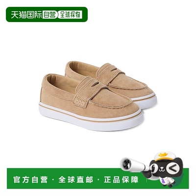 自营Janie and Jack Suede Penny Loafer运动鞋-棕色 美国奥莱直