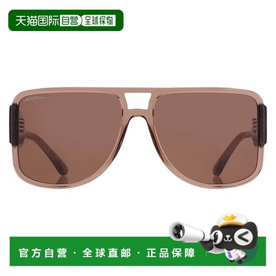 自营Lacoste Brown Navigator Unisex Sunglasses L6056S 210 59