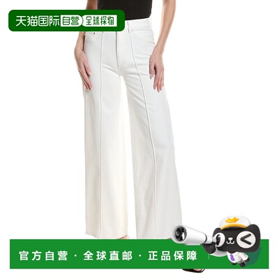 自营DL1961 Hepburn White Pintuck Jean - white 美国奥莱直发
