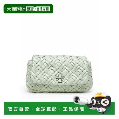 自营tory burch/汤丽柏琦Britten Woven Convertible Shoulder Ba