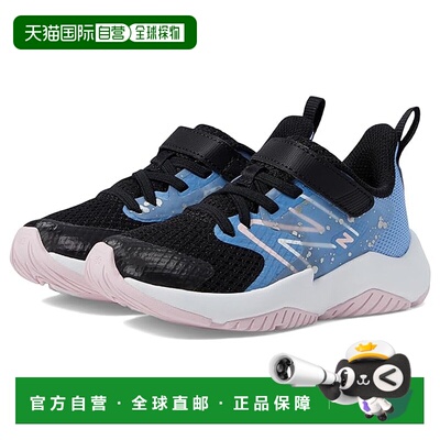 1h可退 香港直邮潮奢 New Balance  女童 Rave Run v2 Bungee Hoo