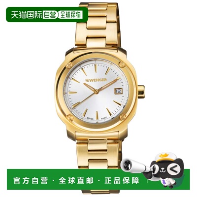 自营Wenger Women's 34mm Quartz Watch - gold 美国奥莱直发