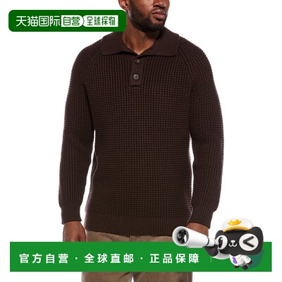 自营the normal brand正常品牌华夫格套头衫-棕色 美国奥莱直发