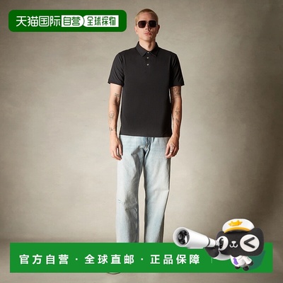 自营 members onlyMen's Polo Shirt - black 美国奥莱直发男装