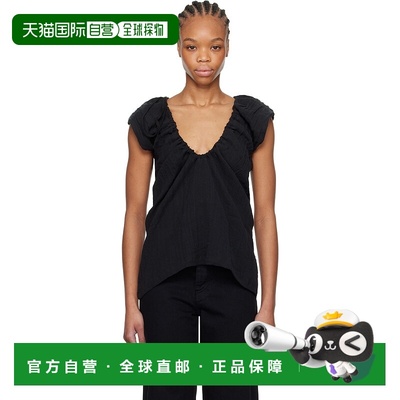 1h可退 香港直邮潮奢 Baserange 女士 黑色 Max 上装 TOMXLCSP25