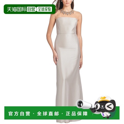 自营sachin & babi萨钦和巴比 伊琳娜礼服-灰色 美国奥莱直发