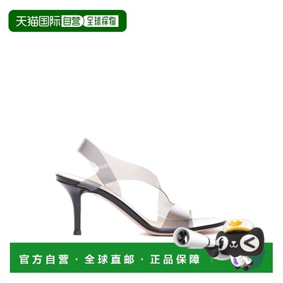 自营Gianvito Rossi Rubber Stiletto Heel Women's Sandals - bl