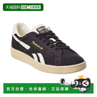 自营Reebok Club C Grounds UK绒面革运动鞋-白色 美国奥莱直发