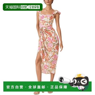 自营YUMI KIM Barlow Midi Dress - Black 连衣裙美国直发奥莱