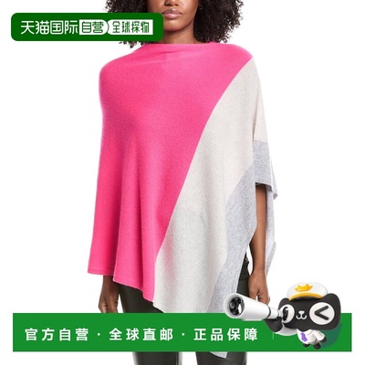 自营forteforteForte Cashmere Colorblocked Cashmere Poncho -