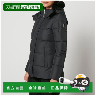 自营Moose Knuckles Polyester Jacket &Coat - black 美国奥莱直