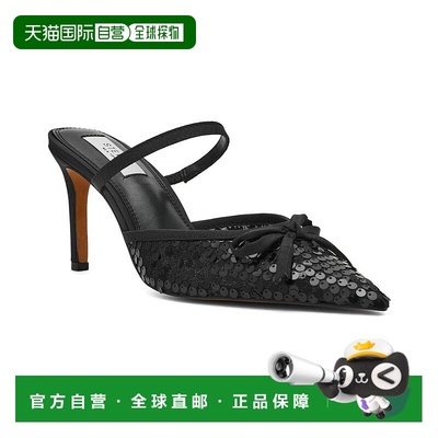 自营STEVEN By Steve Madden Laurie Sandal - black 美国奥莱直