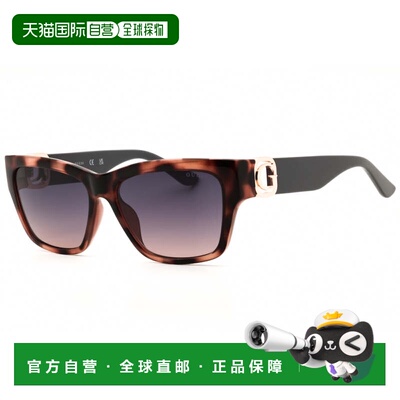 自营guessGU00105 55B哈瓦那彩色/烟色渐变色哈瓦那 美国奥莱直发