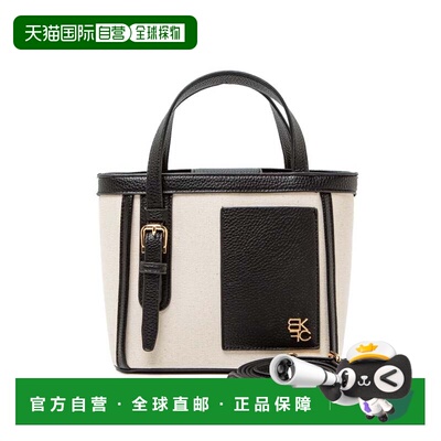 自营mia k collectionMia K的Wren迷你女式手提包-黑色 美国奥莱