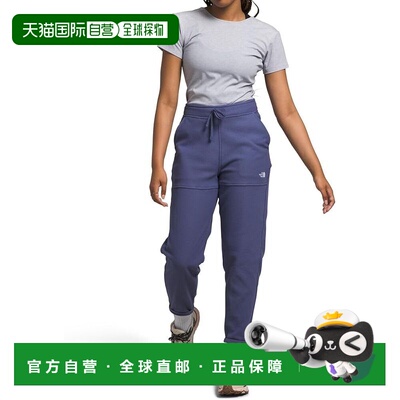 自营The North Face Alpine Polartec 100裤子女士蓝色锥形腿APP1