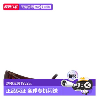 自营Stuart Weitzman Emilia Leather Mary Janes - dark brown