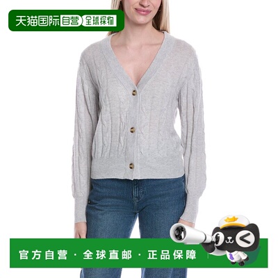自营Brodie Cashmere Cable Wool & Cashmere-Blend Cardigan - g