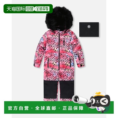 自营deux par deuxOne-Piece Play Snowsuit Multicolor Leopard