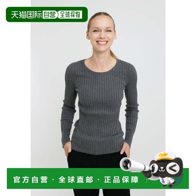 自营in2Cotton Cashmere Blend Long Sleeve Crew Turtleneck Pul