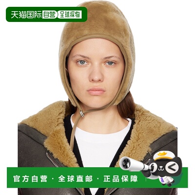 1h可退 香港直邮潮奢 Acne Studios 艾克妮 女士 棕色兜帽 C40435
