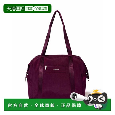 自营baggallini All Day Large Duffel Weekender Bag with Cross