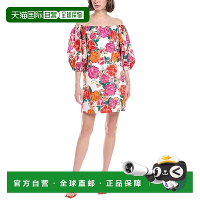 自营 Hermoza Felicity迷你连衣裙-白色 美国奥莱直发新款