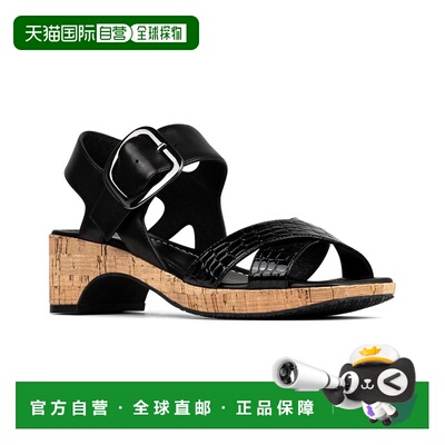 自营 Donald Pliner Rolli凉鞋-黑色 美国奥莱直发