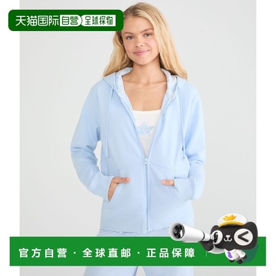 自营Aeropostale Forest Camo Lined Full-Zip Hoodie - light bl