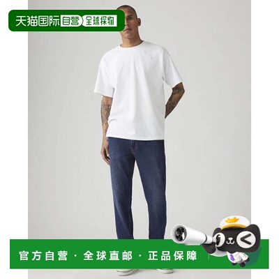 自营Men's Levi's 514 Jeans  Blue Denim Dark Wash Straight Le