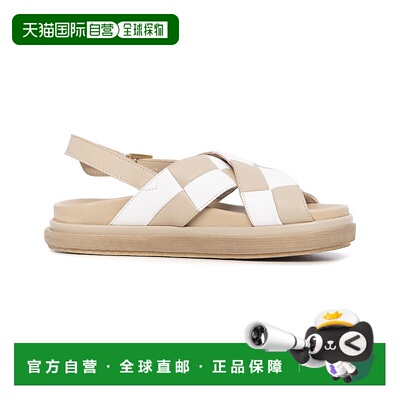 自营 ALOHAS棉花糖皮凉鞋-米色 美国奥莱直发新款