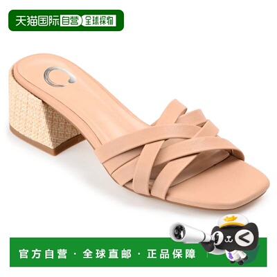 自营Journee Collection 女士 Moree 高跟鞋 - 棕褐色 美国奥莱直