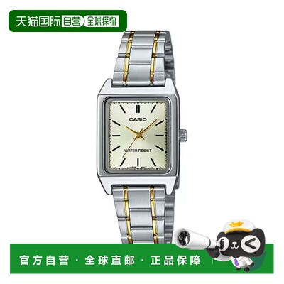 自营Casio Women’s Two-Tone Stainless Steel Analog Watch Cha