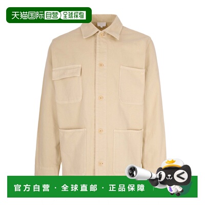 自营a.p.c.Denim Button-Front Jacket - neutrals 美国奥莱直发