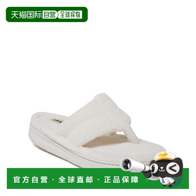 自营Dearfoams Women's Wrenley Terry Thong Flip Flop House Sl
