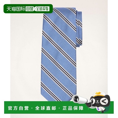 美国直邮Brooks Brothers 其它 真丝围巾披肩领带经典条纹