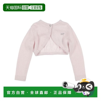 1h可退 【美国直邮】MONNALISA Shrug 女士针织开衫 毛衣 1446289