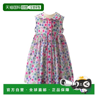 自营 Rachel Riley Aster Sleeveless Button-Front Dress & - mu