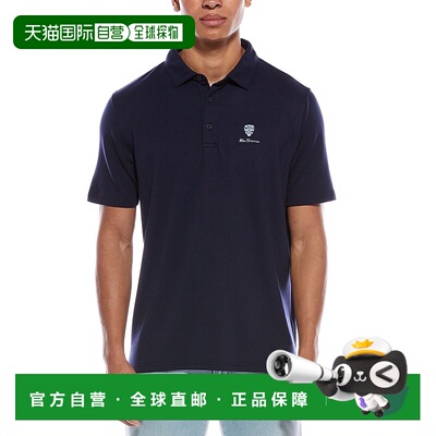 自营Ben Sherman Sports Fit Polo Shirt - blue 美国奥莱直发