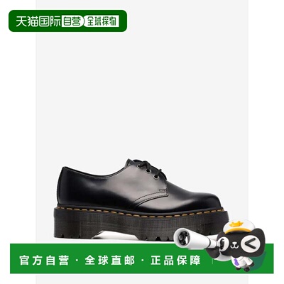 自营DR. MARTENS马丁Quad 1461时尚舒适系带皮革低帮德比鞋休闲鞋