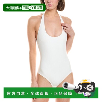 自营Lisa Marie Fernandez Amber Maillot One-Piece - white 美