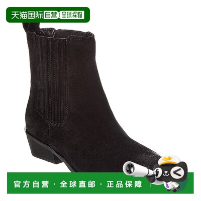 自营seychelles塞舌尔抱紧我绒面靴-黑色绒面革 美国奥莱直发女靴