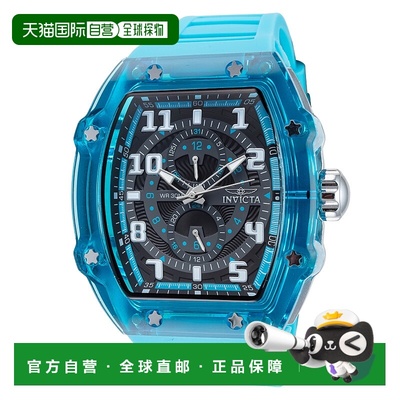 自营Invicta Men's Racing 48.5mm Blue Quartz Watch - blue 美