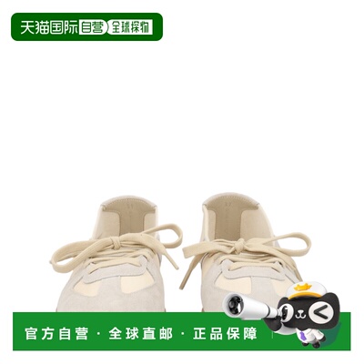 自营maison margiela仿麂皮覆盖皮革运动鞋芭蕾舞女演员-中性 美
