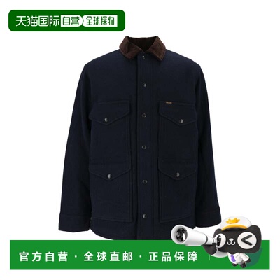 自营filson灯芯绒领斯波坎绝缘巡洋舰夹克-黑色 美国奥莱直发
