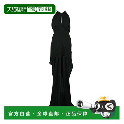 自营philosophy di lorenzo serafiniAsymmetric Long Dress - Bl