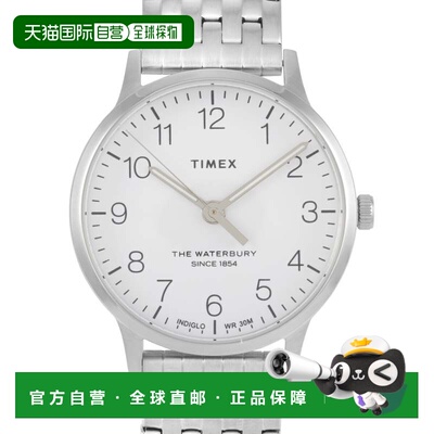 自营Timex Waterbury Classic 36 毫米不锈钢手表 TW2R72600 多